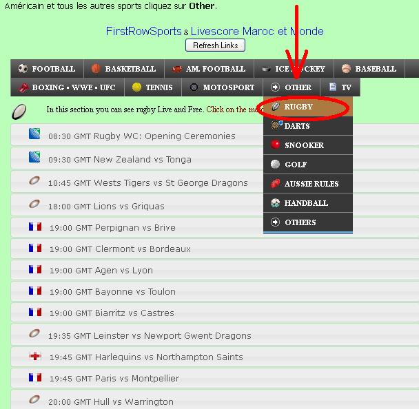 XV de France vs Nouvelle-Zélande en live streaming sur internet le 23 ...